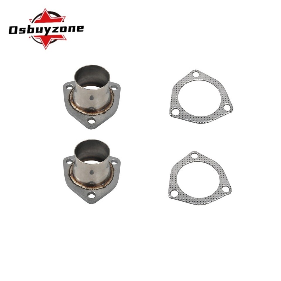 for Chevy SBC V8 265 283 305 327 350 400 55-up Stainless Shorty Hugger ...