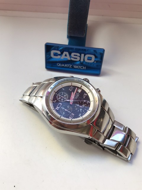 Casio Edifice 2328 Ef- 547 Chronograph Mens Watch WR 10bar Wristwatch ...