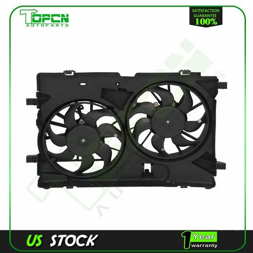 Engine Radiator Condenser Cooling Fan Assembly For 2010 2011 2012 Ford ...