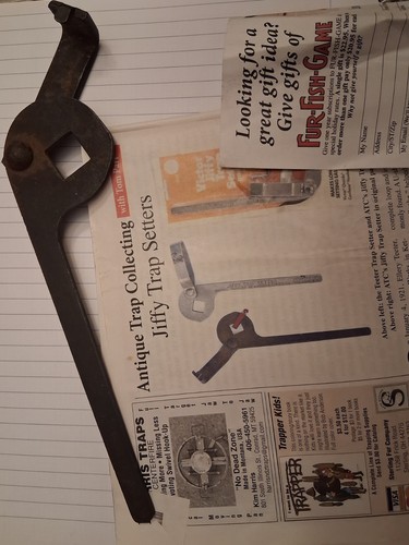 Antique Trapping Tool Jiffy Trap Setters Appraised By Accredited Trap ...