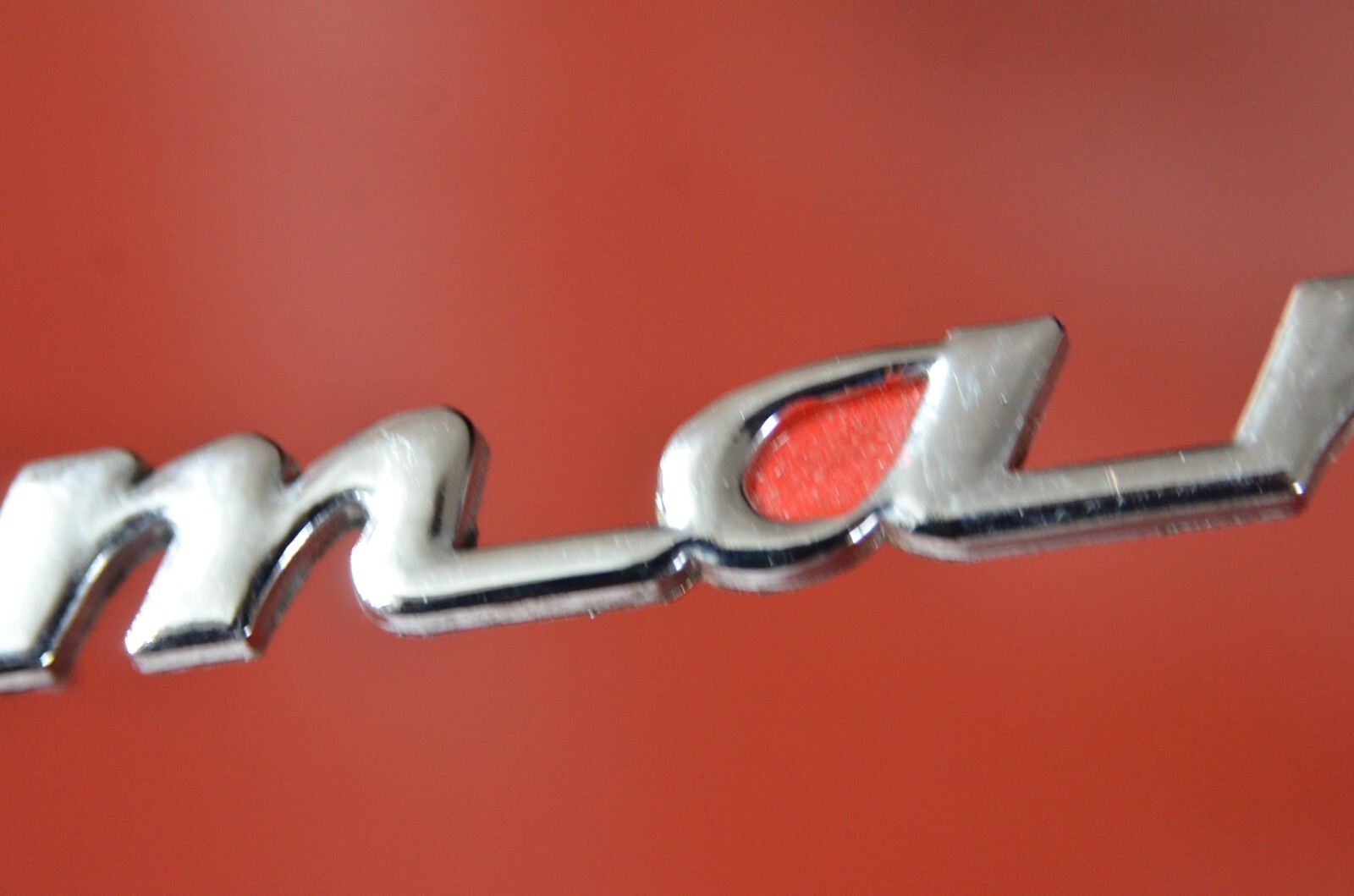 NOS Studebaker Commander Fender Trim Emblem Script Logo 11" Long Chrome ...