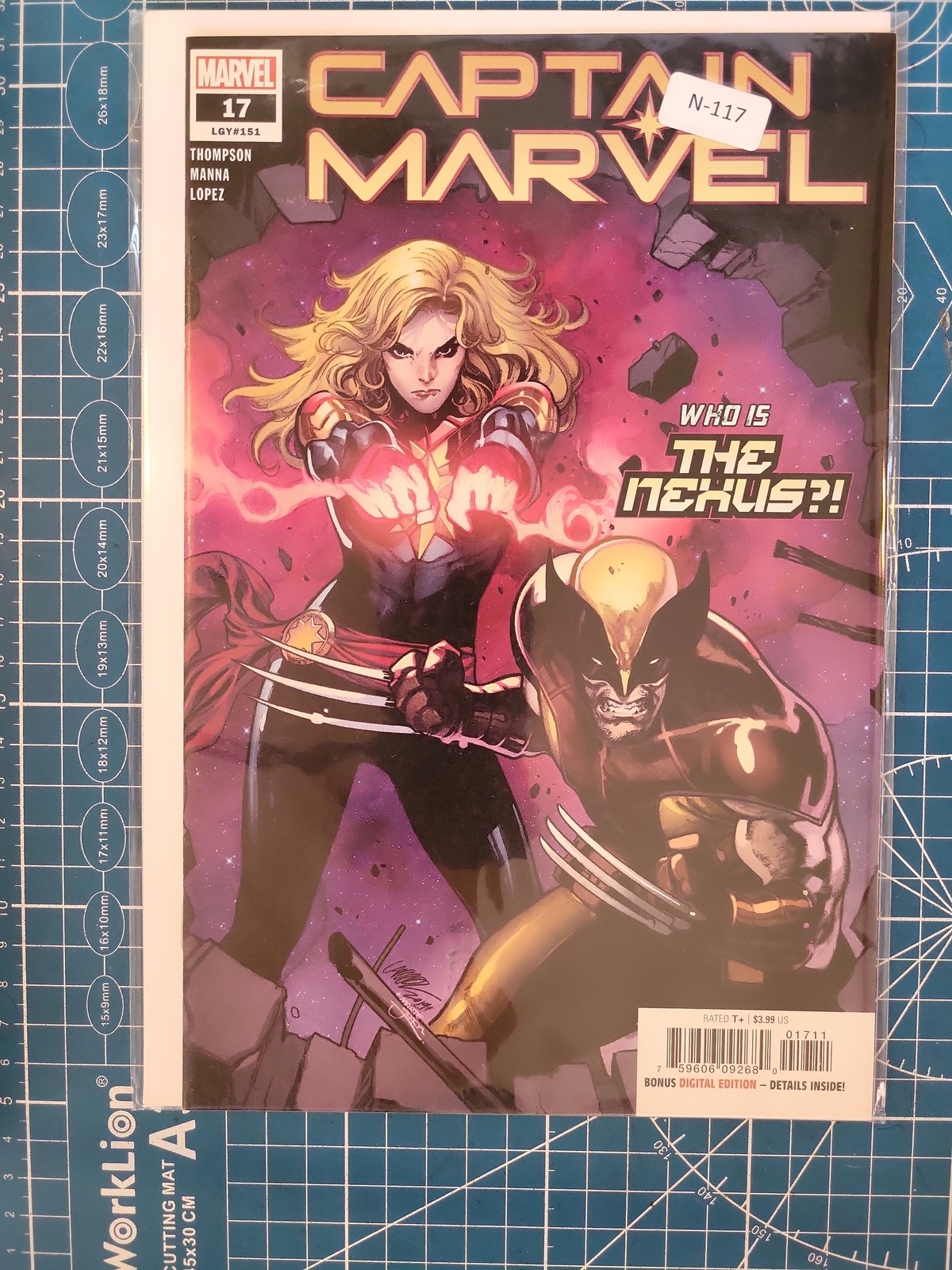 CAPTAIN MARVEL #17 VOL. 9 9.0+ 1ST APP MARVEL COMIC BOOK N-117 | eBay