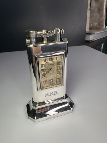 Dunhill Club Lighter 8 Day Clock | eBay