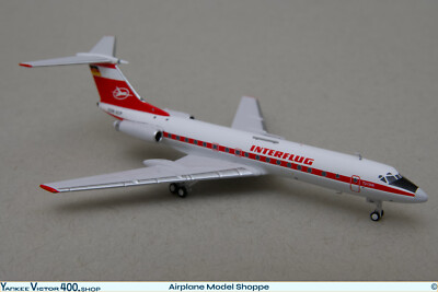 Interflug TU-134A DDR-SCP Panda Model 1:400 | eBay