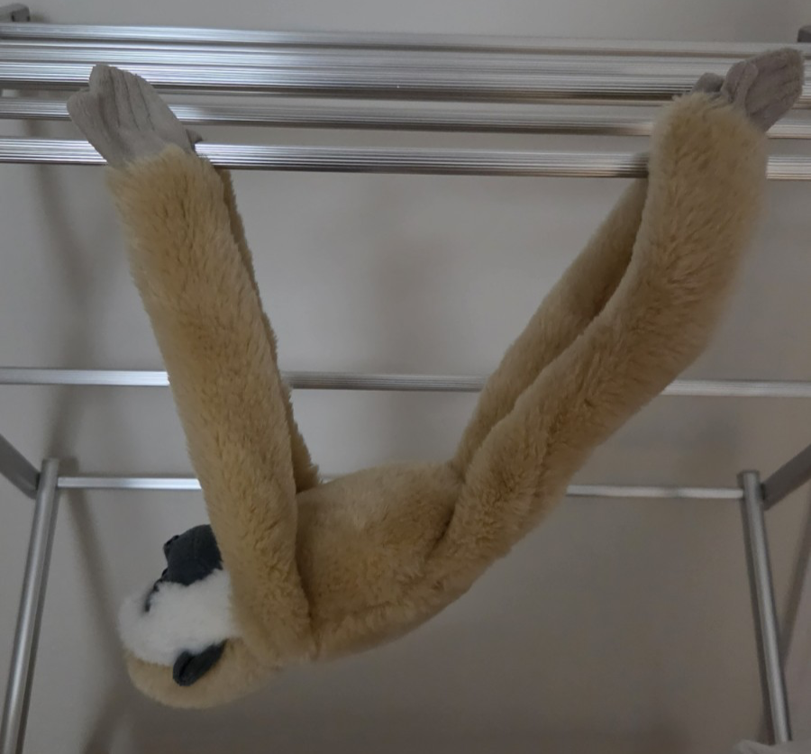 Wild Republic Rainforest Cafe Plush Hanging Monkey Hands/Feet stick ...