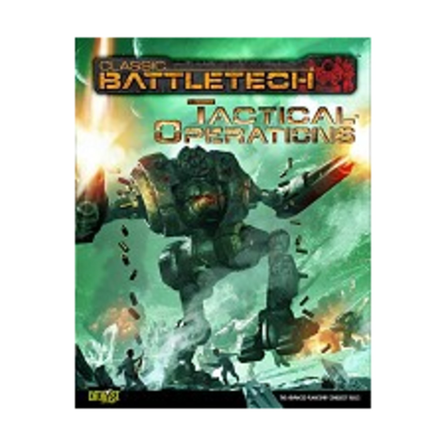 Catalyst Battletech Rulebooks & Manuals Tactical Operations VG+/NM ...