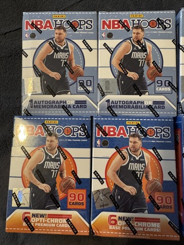 NEW2024-25 Panini NBA Hoops Basketball 2 Regular 2 Winter Blaster Box ...