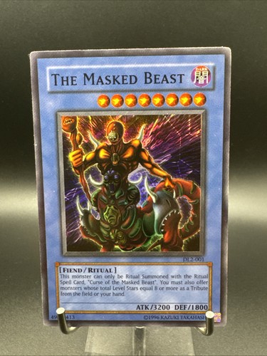 The Masked Beast Yu-Gi-Oh! DL2-001 Rare Ritual Monster Card | eBay