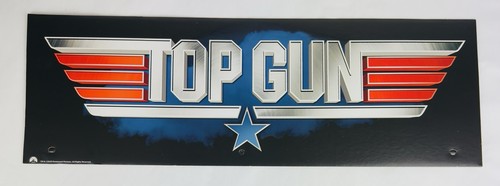 Spirit Halloween TOP GUN Cardboard End Cap Store Display Sign 24x8 ...