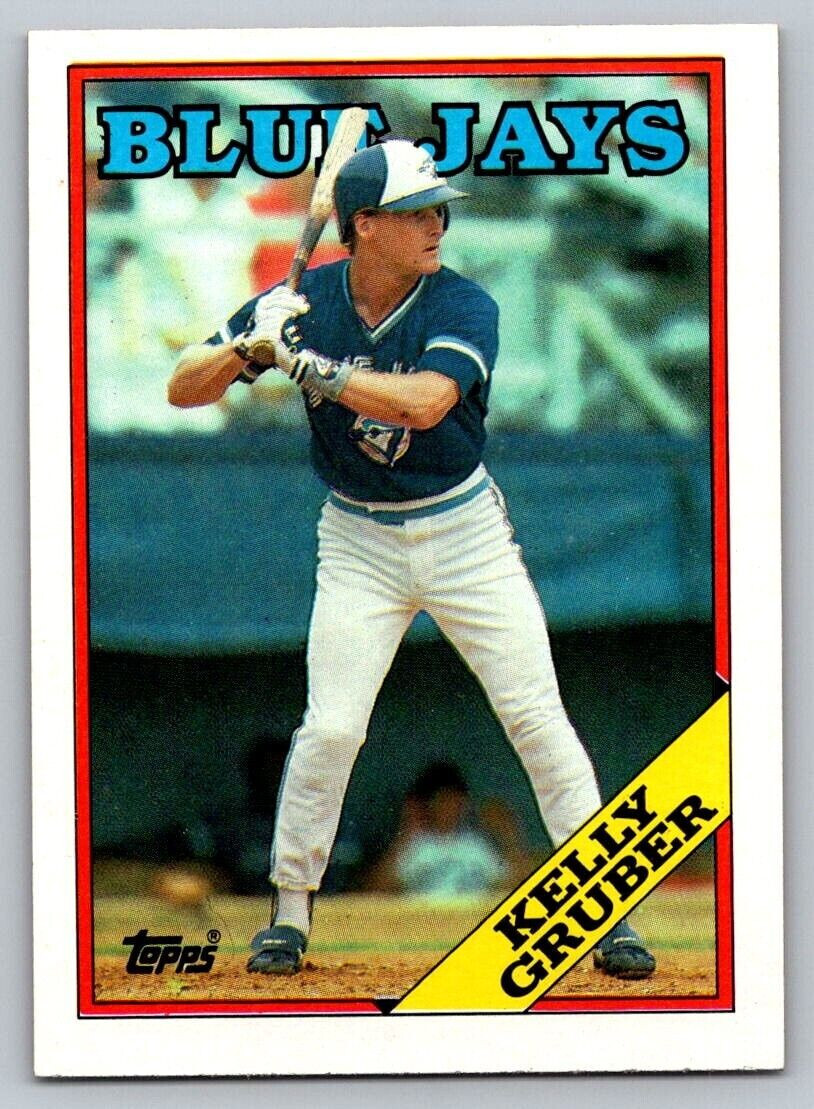 1988 Topps Kelly Gruber 113 Toronto Blue Jays Baseball Card | eBay