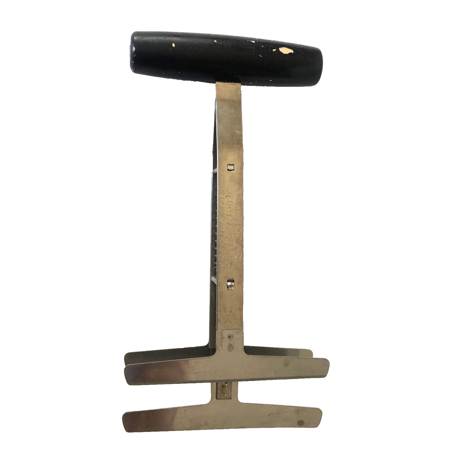 Vintage Foley Chopper 3 Stainless Blades Wood Handle Kitchen Gadget | eBay