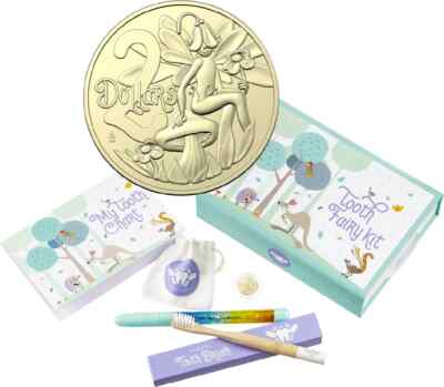 2023 Tooth Fairy Kit - with Uncirculated $2 RAM Coin Two Dollar In New ...