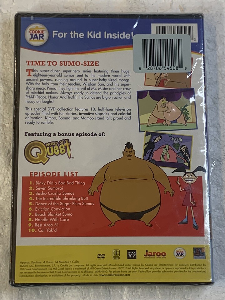 NEW Super Duper Sumos They've Got Guts 10 Episodes Sealed DVD ...