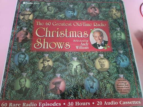 The 60 Greatest Old-Time Radio Christmas Shows: 20 Cassettes, 30 Hrs ...