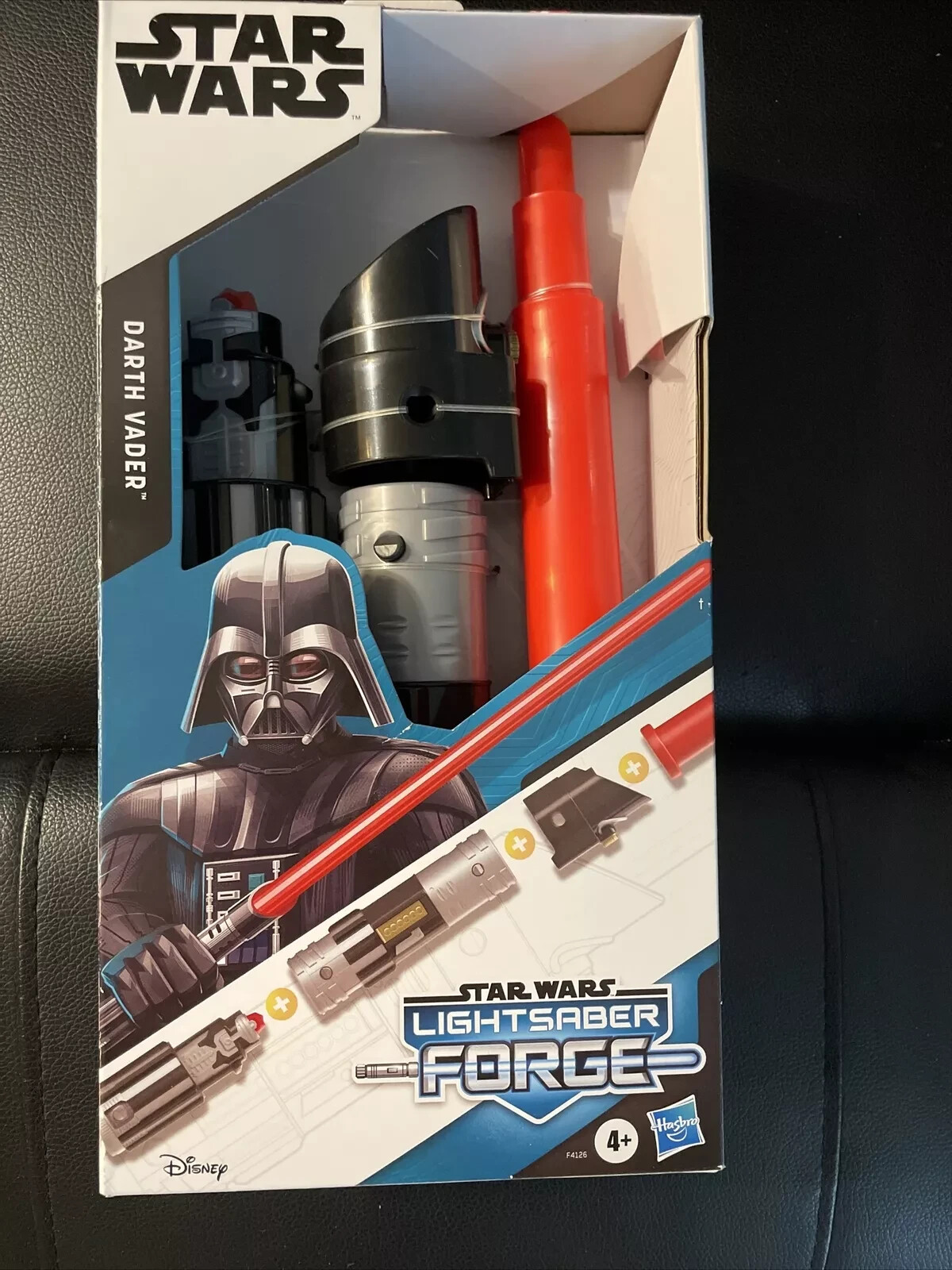 Star Wars Lightsaber Forge Darth Vader Extendable Red Lightsaber New ...