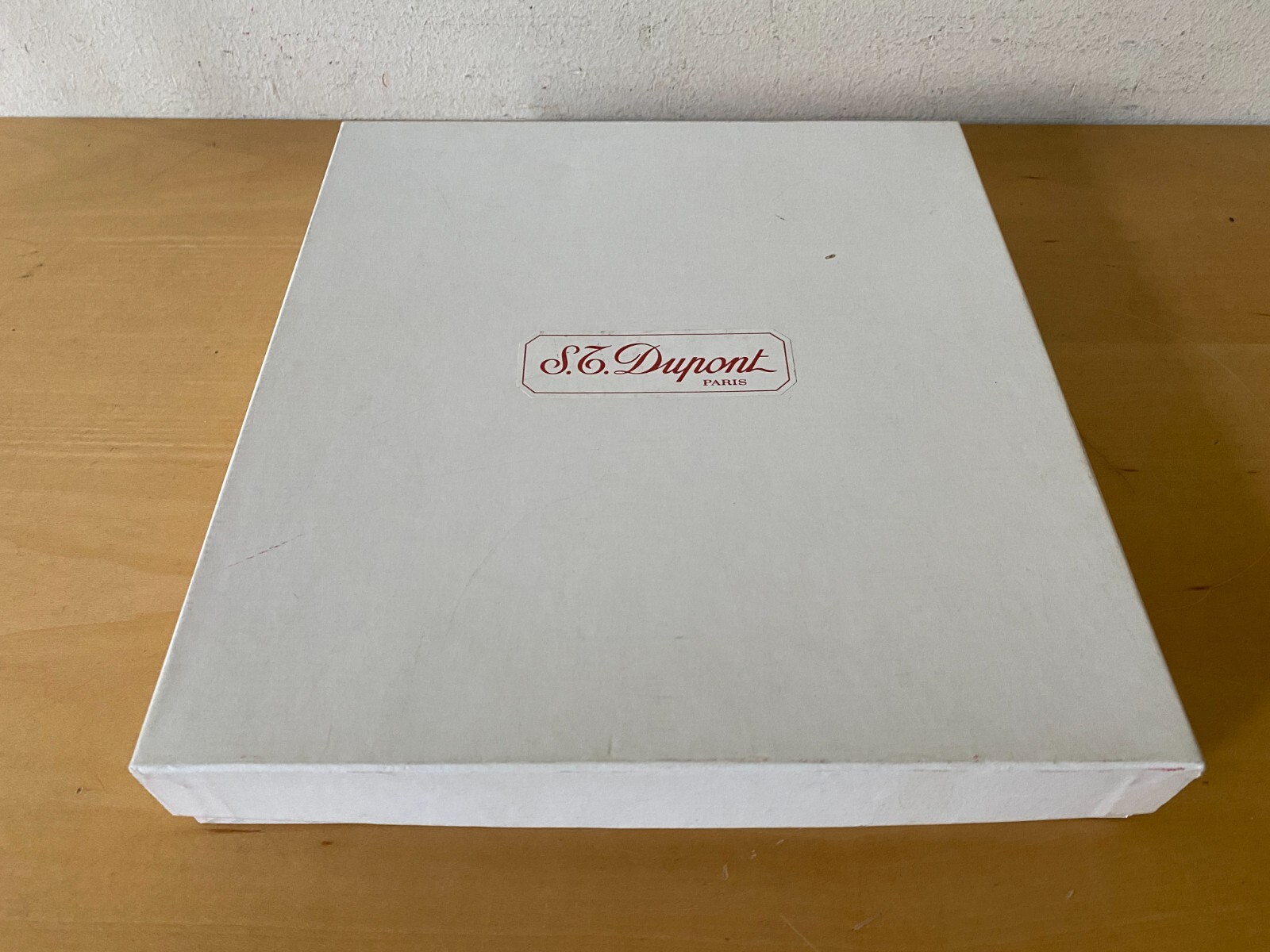 Used - Box S.T. DUPONT Caja - Cardboard Cartón - Empty Vacía - 25 x 23 ...