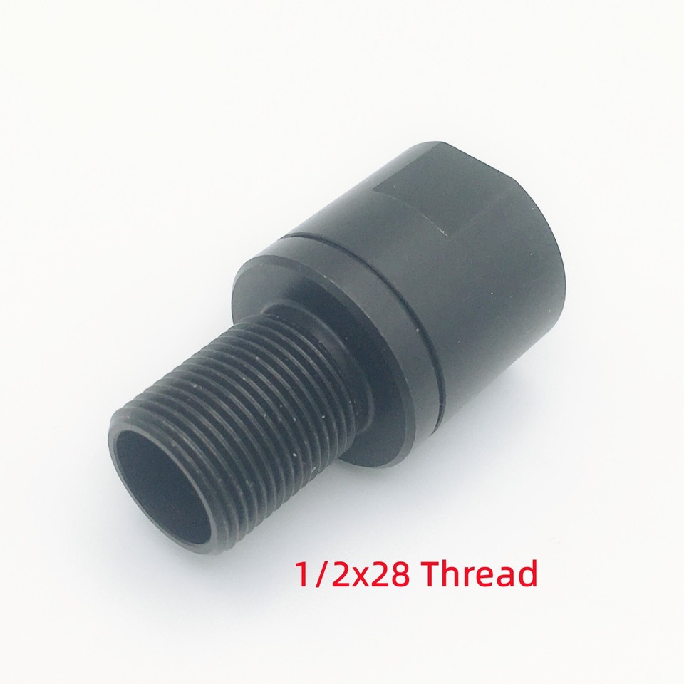 1/2x36 Female to 1/2x28 Male Steel Converter with Free Crush Washer ...