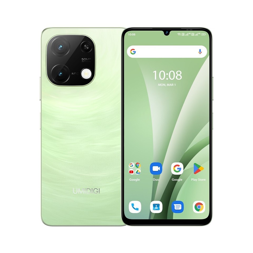 UMIDIGI G9C 6GB+128GB 6.75'' Dual SIM 50MP NFC Android Unlocked ...