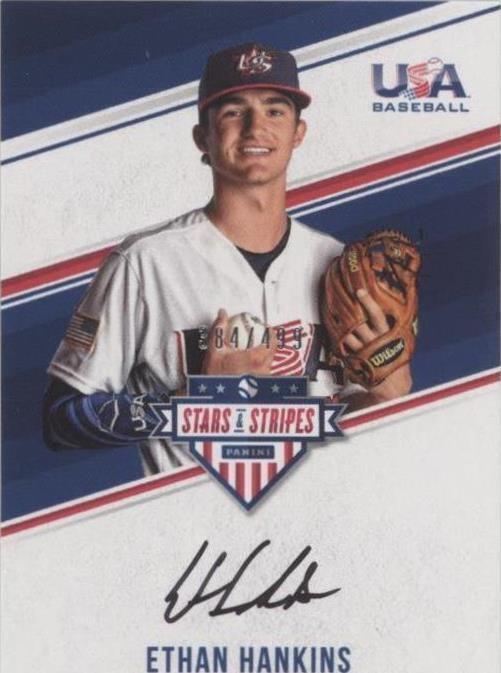 2018 Panini USA Baseball Stars & Stripes - 18u National Team Signatures ...