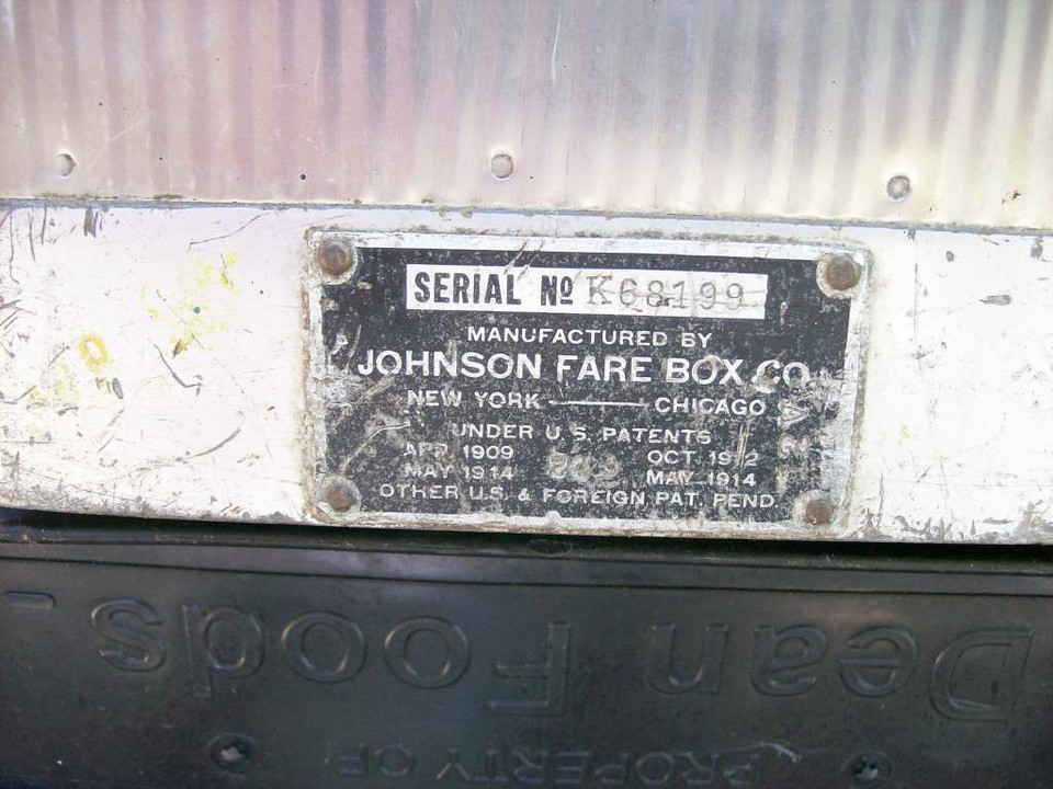JOHNSON FARE BOX | eBay