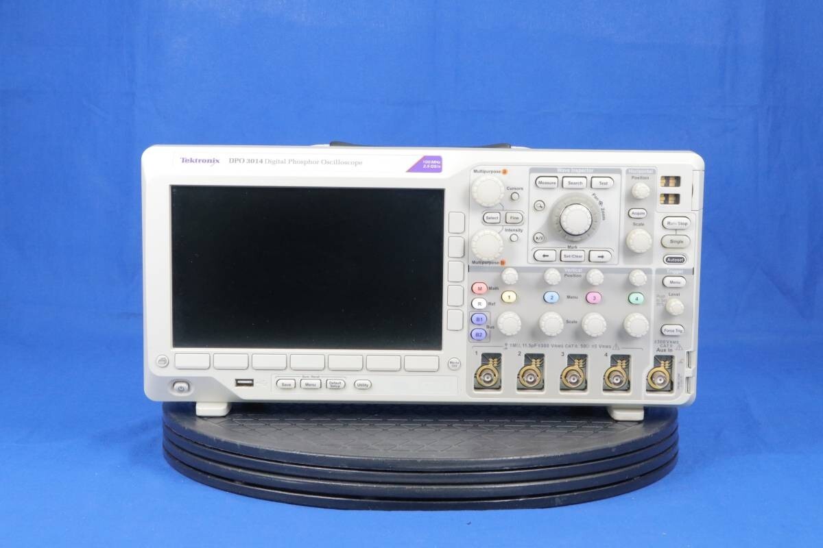 Tektronix DPO3014 100 MHz 4 Channel Digital Phosphor Oscilloscope for ...