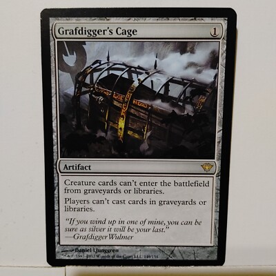 GRAFDIGGER'S CAGE --- MTG -- DARK ASCENSION --- NM | eBay
