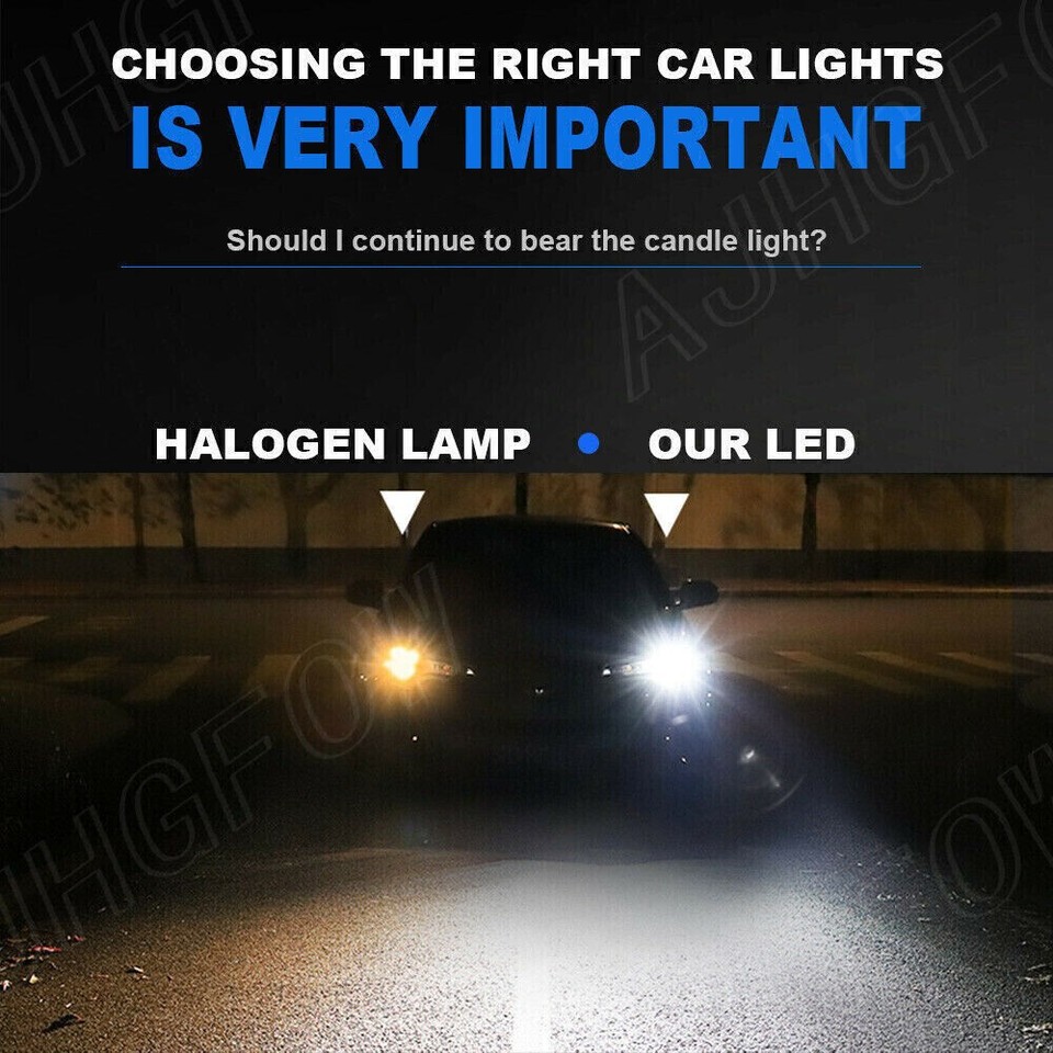 For Honda Odyssey 2011-2021 LED Headlight High Low Light Bulbs Super ...