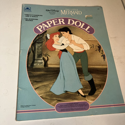 Disney Little Mermaid Paper Doll | eBay
