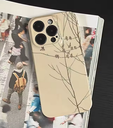 Birds on Warm Branches Oiseau Coque Cover Case For Iphone 17 Air Pro ...