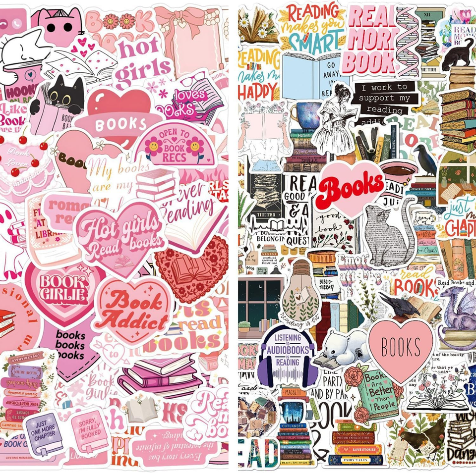 [100+120 Pcs] Book Stickers for Kindle, Bookish Stickers for Kindle ...