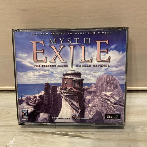 Myst III (3) Exile Ubisoft PC Game Vintage CDROM 4 Discs VG+ | eBay