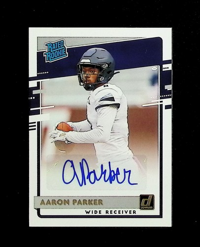 2020 Aaron Parker Panini Donruss #14 Rated Rookie AUTO | eBay