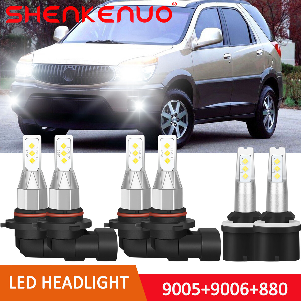 2002 Buick Rendezvous White