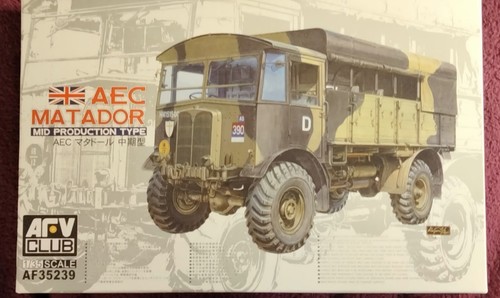 AFV Club 1:35 AEC Matador Truck Mid Production Model kit #35239 *SEALED ...