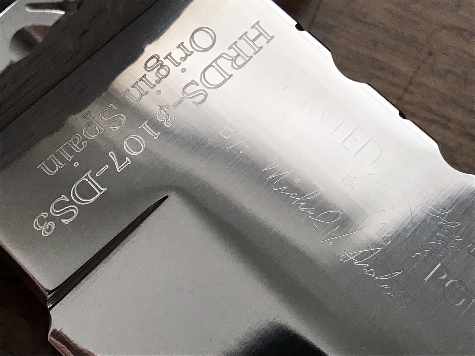 Hen And Rooster Michael Prater Painted Pony Custom Fixed Blade Bowie ...