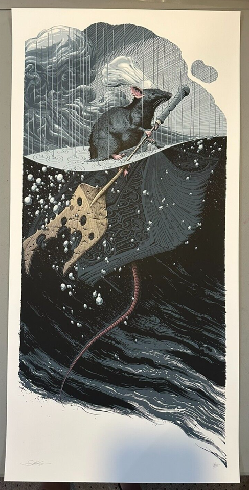 Aaron Horkey "Remy Adrift" regular mondo poster 11/275 disney ...