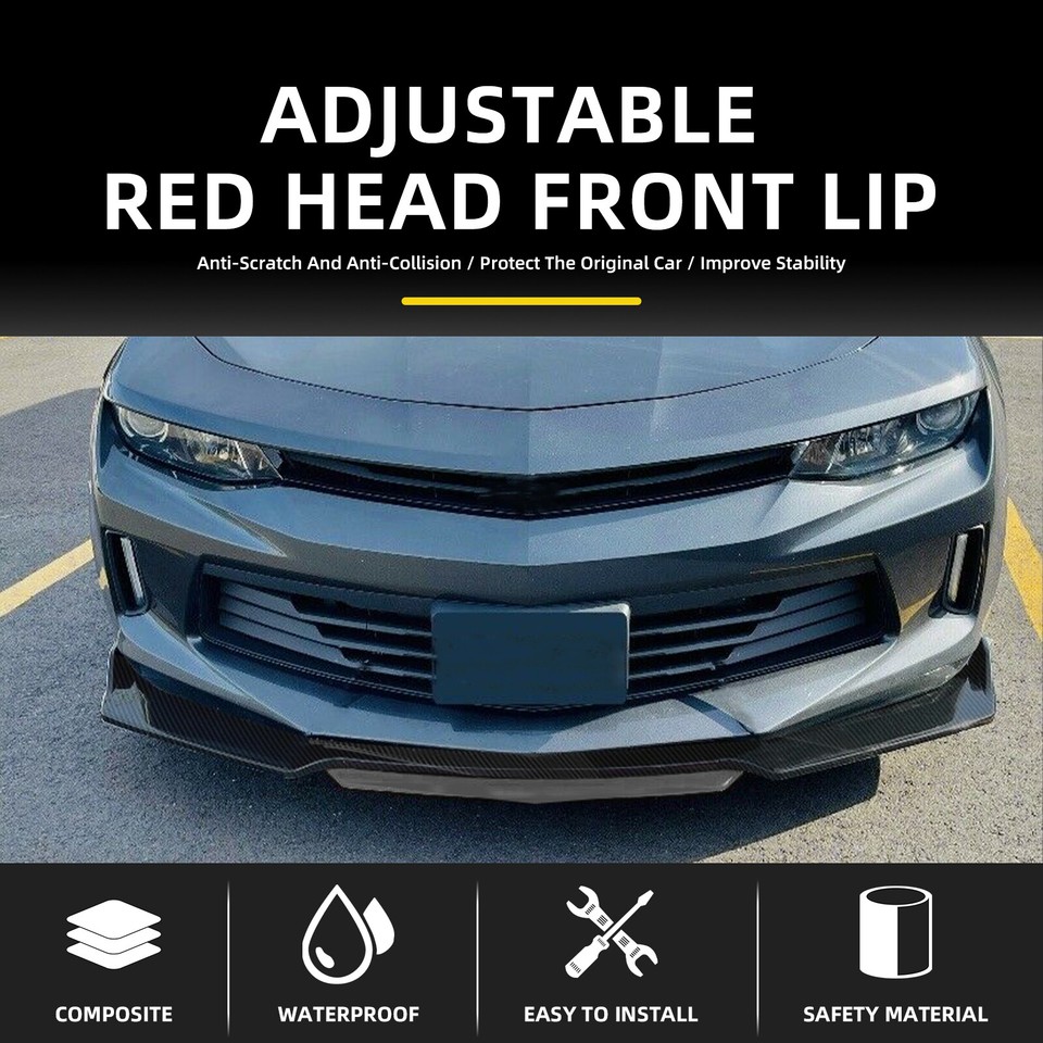 For Chevrolet Chevy Corvette C5 Front Bumper Lip Spoiler Splitter ...