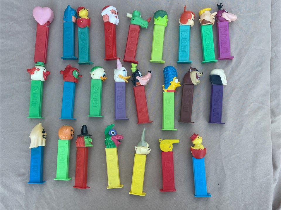 Lot of Vintage Pez Dispensers! Rare | eBay