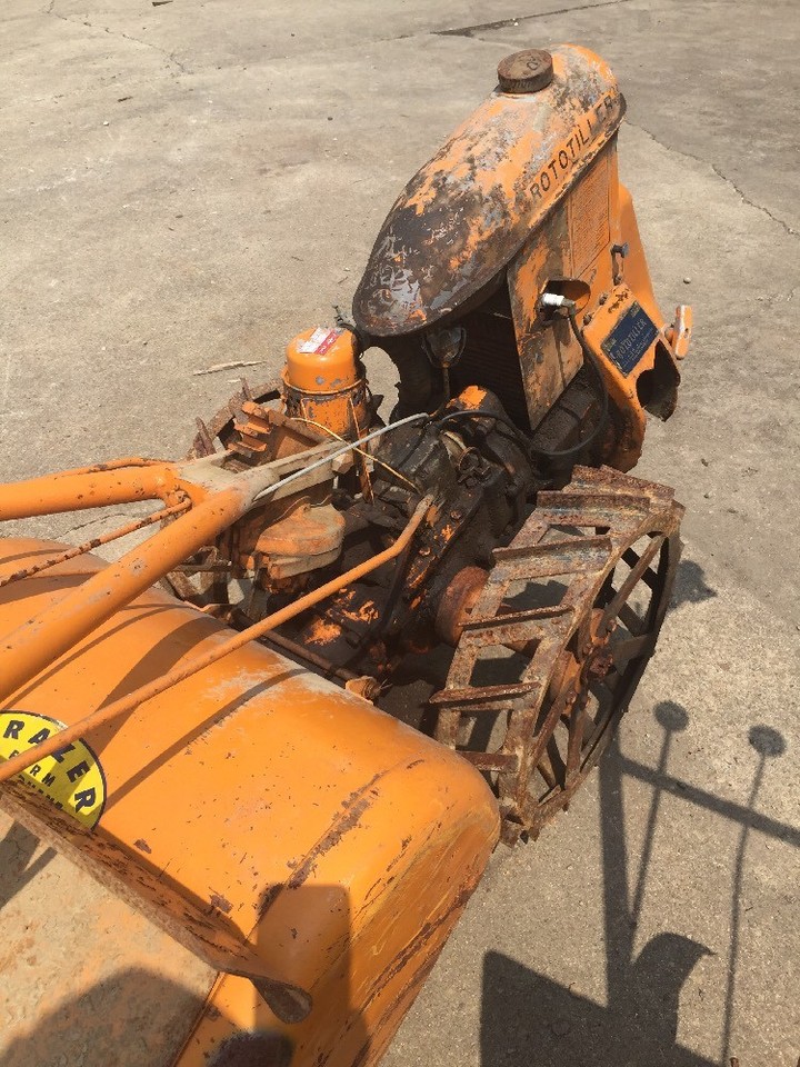 Pair Of 2 Vintage Frazer Rototillers Rototiller Roto Tiller | eBay