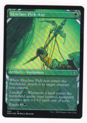 MTG: Zendikar Rising: Foil: Skyclave Pick-Axe (Showcase) | eBay