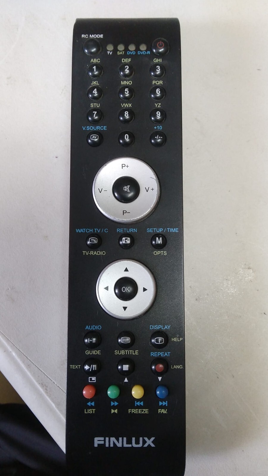 Finlux remote control TV RC1110 - working | eBay