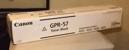 NEW Genuine CANON GPR-57 Black Toner Cartridge (0473C003(AA) | eBay