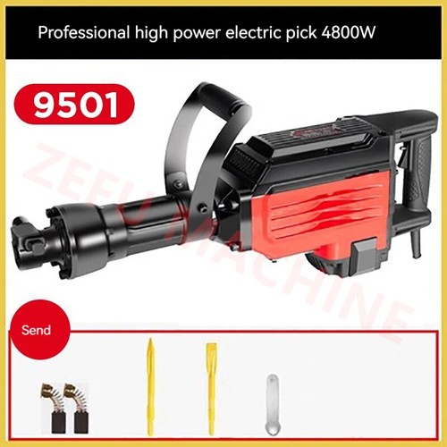 65/95/115 Large Electric Pickaxe High Power Concrete Single Use Heavy ...