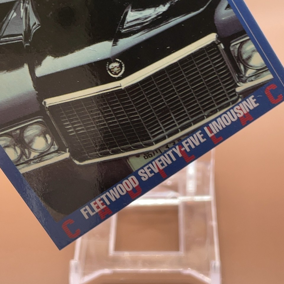 Cadillac Fleetwood No.018 Motor Car Card Original Tsukuda Made in Japan ...