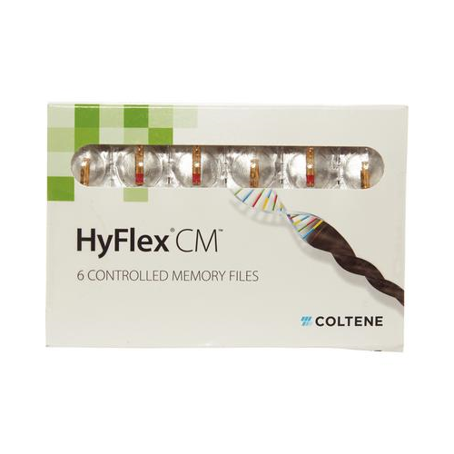 Coltene Whaledent H8210425 Hyflex CM NiTi Memory Files 21mm .04 #25 6 ...