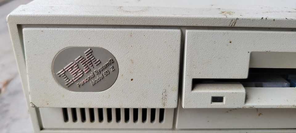 Vintage IBM PS/2 8550 Personal System Model 50 Tested Intel 80286 10Mhz ...