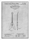 1958 Gibson Flying V Patent Print Art Drawing | eBay