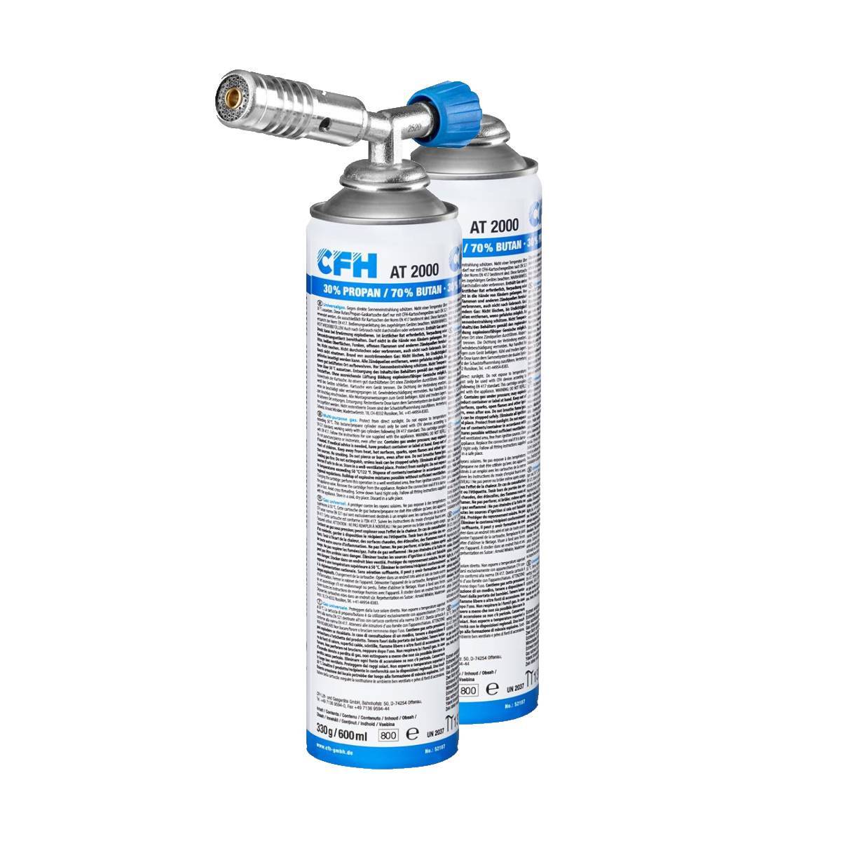 CFH Set Lötbrenner LM 1750 und Universaldruckdose AT 2000 Löten Lötset ...