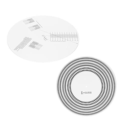 LP Turntable Strobe Disc Stroboscope mat, Disc Rotational Speed ...