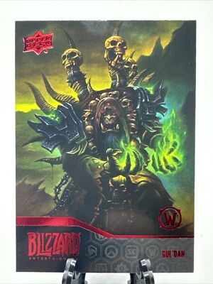 2023 Upper Deck Blizzard Legacy Collection 98 Gul'dan Horde Red ...